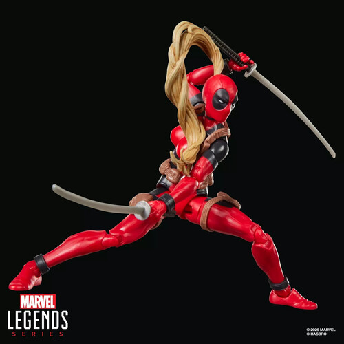 Deadpool - Marvel Legends - Lady Deadpool Action Figure with Build-A ...