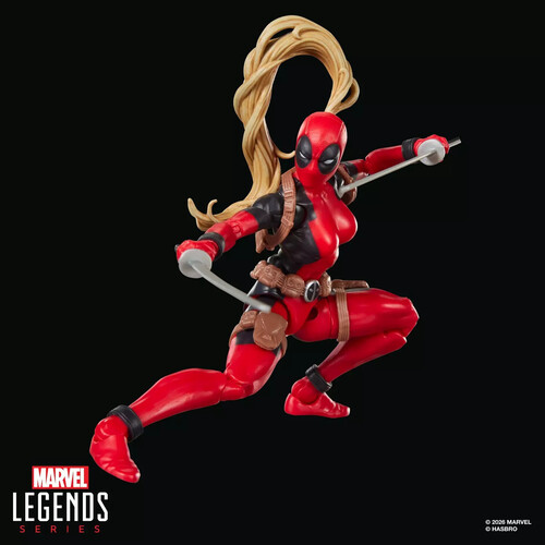 Deadpool - Marvel Legends - Lady Deadpool Action Figure with Build-A ...