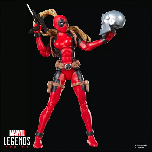 Deadpool - Marvel Legends - Lady Deadpool Action Figure with Build-A ...