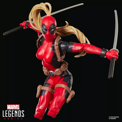 Deadpool - Marvel Legends - Lady Deadpool Action Figure with Build-A ...