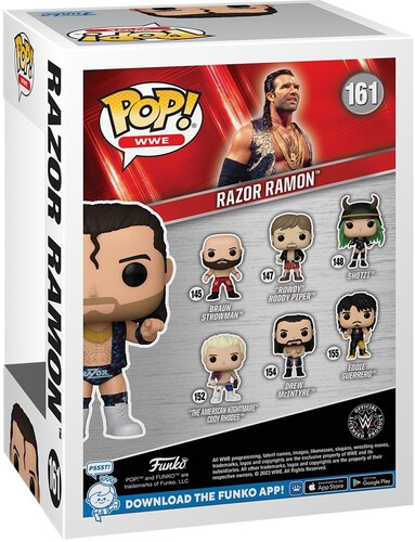 FUNKO POP WWE WWE 94 SURVIVOR SERIES RAZOR RAMON Collectibles on PopMarket