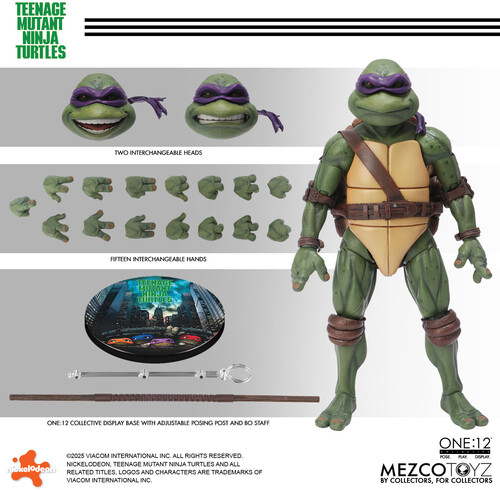 MEZCO - Teenage Mutant Ninja Turtles - One:12 Collective - 1990 Movie ...
