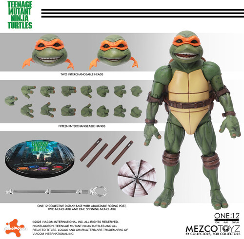 MEZCO - Teenage Mutant Ninja Turtles - One:12 Collective - 1990 Movie ...