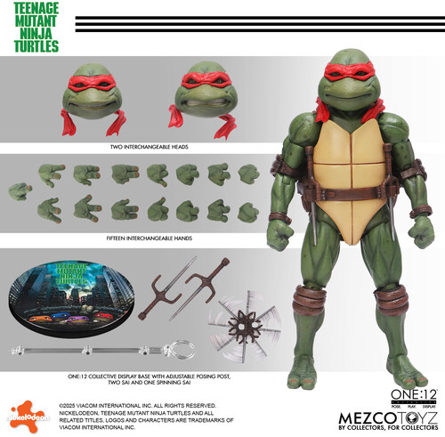 MEZCO - Teenage Mutant Ninja Turtles - One:12 Collective - 1990 Movie ...