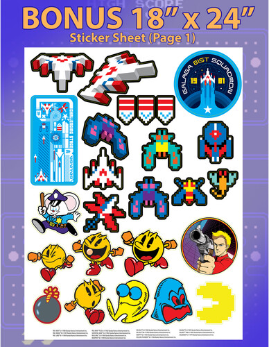 PACMANIA BANDAI LEG W/ STICKERS Games on PopMarket