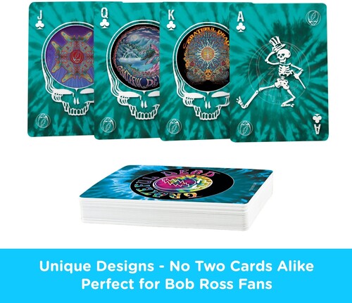 Grateful Dead- Playing Cards - Tie Dye Deck