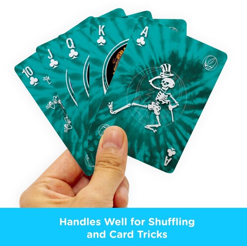 Grateful Dead- Playing Cards - Tie Dye Deck