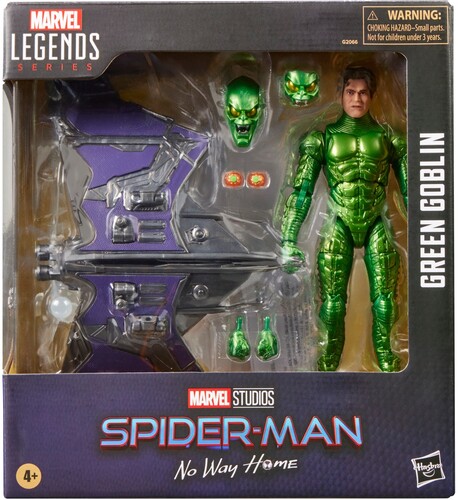 Spider-Man: No Way Home - Marvel Legends - Green Goblin Deluxe Action ...