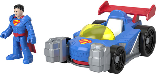Fisher Price - Imaginext DC Super Friends: Metal Force Supermobile Vehicle