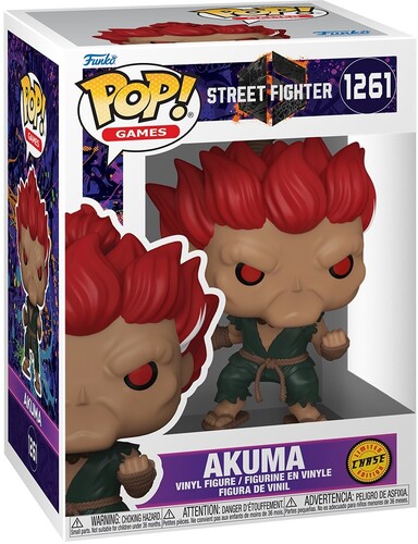 Funko POP! Games: Street Fighter 6 - Akuma (Styles May Vary)