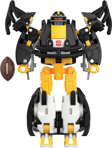 Transformers x NFL - Pittsburgh Steelers - Steelsmash Helmet Action Figure