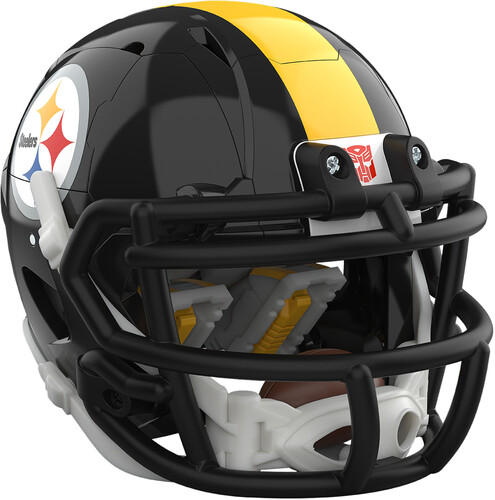 Transformers x NFL - Pittsburgh Steelers - Steelsmash Helmet Action Figure