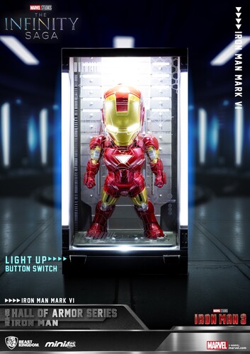 Marvel Infinity Saga - Iron Man Hall of Armor - Blind Box 6CT PDQ Display