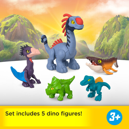 Fisher Price Imaginext Jurassic World: Rebirth Land, Sea, Air Multipack