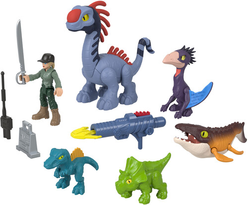 Fisher Price Imaginext Jurassic World: Rebirth Land, Sea, Air Multipack