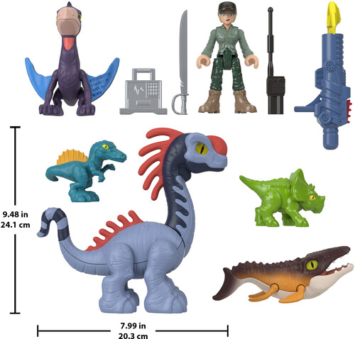 Fisher Price Imaginext Jurassic World: Rebirth Land, Sea, Air Multipack