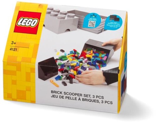 LEGO BRICK SCOOPER SET 2 PIECES, GREY Collectibles on PopMarket