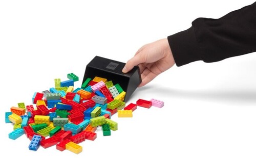 LEGO BRICK SCOOPER SET 2 PIECES, GREY Collectibles on PopMarket