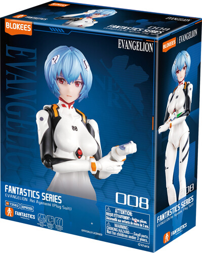 Blokees - Evangelion - Fantastics - Rei Ayanami (Plug Suit) Model Kit