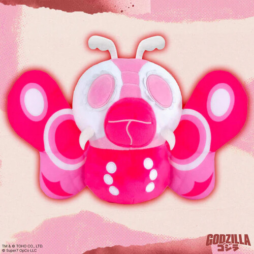 Super7 - Toho - Super Duper Plush Wv4 - Mothra '64 (Pink)