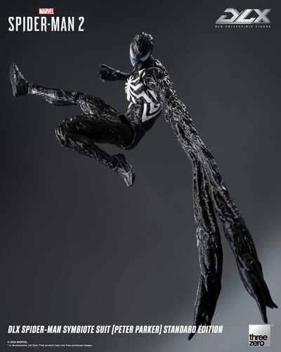 Threezero - Marvel's Spider-Man 2 -DLX - Spider-Man Symbiote Suit ...