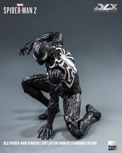 Threezero - Marvel's Spider-Man 2 -DLX - Spider-Man Symbiote Suit ...