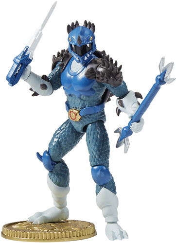 Godzilla x MMPR Blue Anguirus Ranger 5in figure