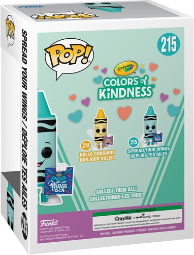 CRAYOLA - TEAL CRAYON (KINDNESS) Collectibles on PopMarket