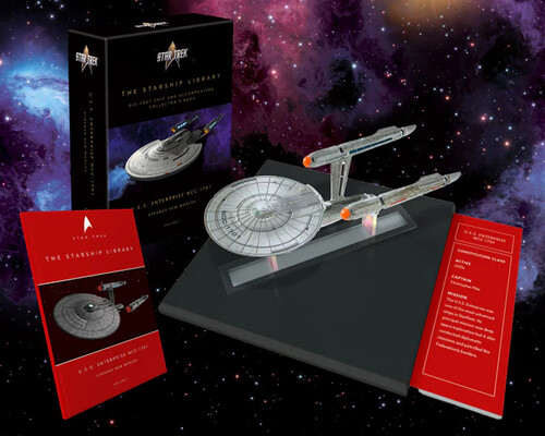 Star Trek: Strange New Worlds - Starship Library Vol. 1 - U.S.S. Enterprise NCC-1701 Die-Cast ...