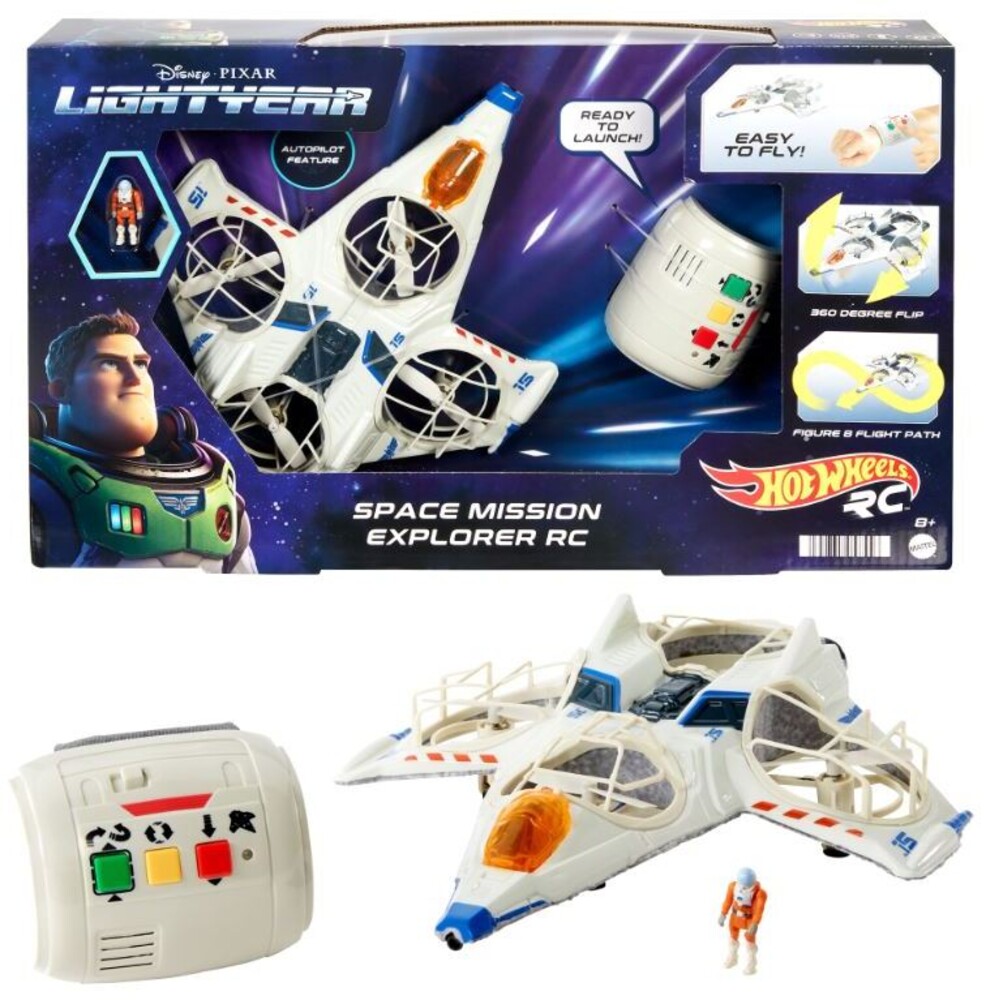 Hot Wheels - Hot Wheels Rc Lightyear Xl 15 Flying Spaceship | Waterloo ...