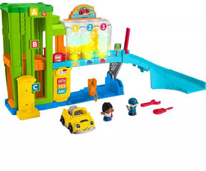 Fisher Price - Little People Smart Stages Light-Up Learning Garage ...