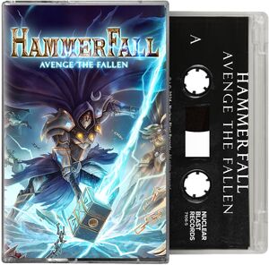 Hammerfall Avenge the Fallen - Clear Colored Cassette on WOW HD