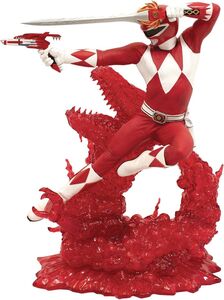 MIGHTY MORPHIN POWER RANGERS RED RANGER STATUE Collectibles on PopMarket