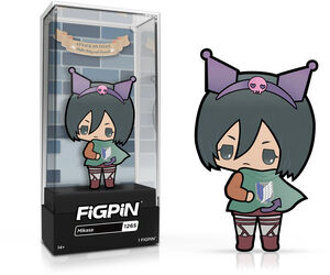 FIGPIN AOT HELLO KITTY FRIENDS MIKASA EN PIN 1265 Collectibles on PopMarket
