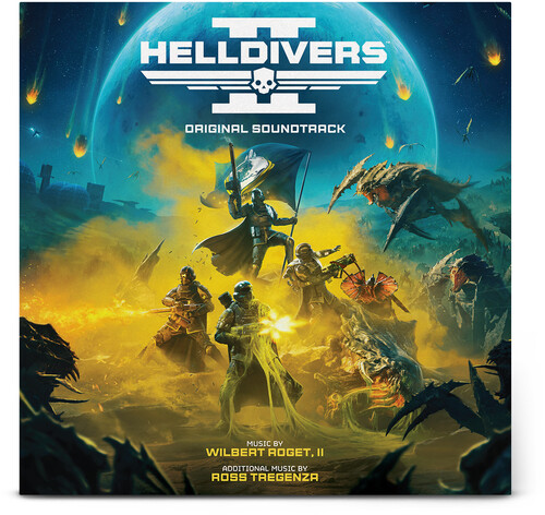 Wilbert Roget II Helldivers 2 (Original Soundtrack) Clear Vinyl, Yellow ...