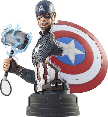 Buy Diamond Select - Marvel - Avengers Endgame Captain America Bust at ...