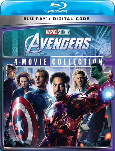 Avengers: 4-Movie Collection (Marvel) Boxed Set, Digital Copy, Digital ...