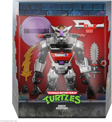 Tmnt Ultimates! Wave 8 - Robot Rocksteady - Tmnt Ultimates! Wave 8 ...