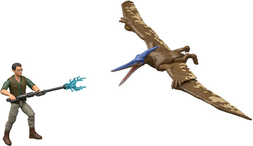 Mattel - Jurassic World: Rebirth Dr. Henry Loomis & Pteranodon Action ...