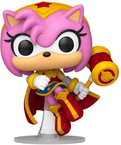 Funko POP! Heroes: Justice League of America & Sonic - Amy As Wonder ...