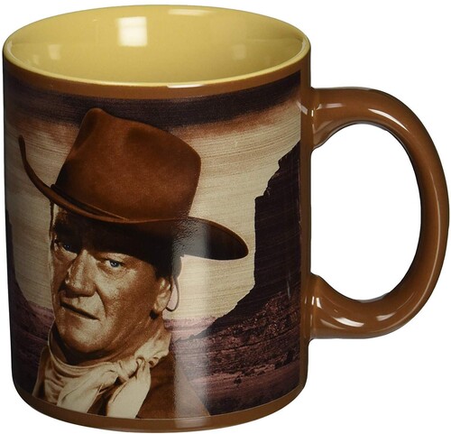 JOHN WAYNE A MAN'S GOT TO 12 OZ. CERAMIC MUG Collectibles on CCVideo.com