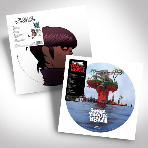 Gorillaz Gorillaz Double Vinyl Picture Disc Bundle on PopMarket