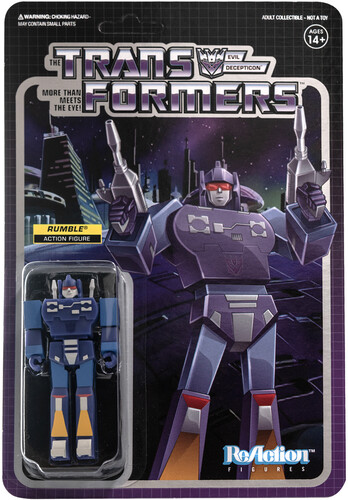 Buy Transformers ReAction Figures Wave 2 - Rumble at GameFly | GameFly
