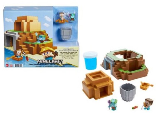 Minecraft - Mattel Collectible - Minecraft Mini Mining Playset | daddykool