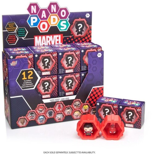 NANO PODS MARVEL Collectibles on Movies Unlimited