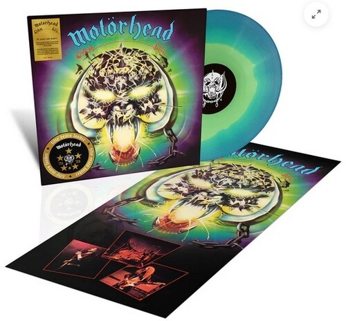 Motorhead Overkill Colored Vinyl, Turquoise, Blue, Limited Edition on ...