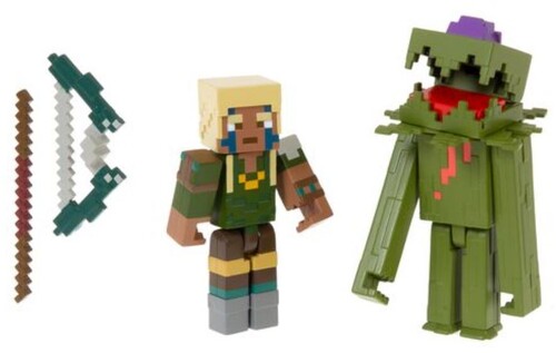 Buy Mattel Collectible - Minecraft Figure 2-Pack 3 at GameFly | GameFly