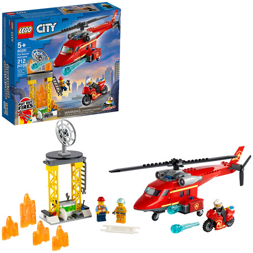 Buy LEGO® City Fire Rescue Helicopter 60281 at GameFly | GameFly