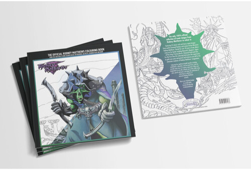 Rodney Matthews - Rodney Matthews Official Coloring Book (Uk) | RECORD ...