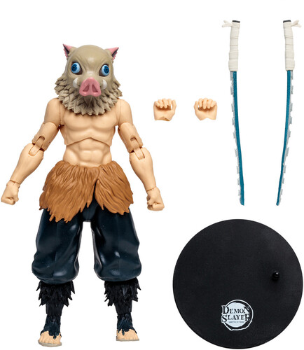 Buy McFarlane Toys - Demon Slayer - 7"" Inosuke Hashibira Action Figure ...